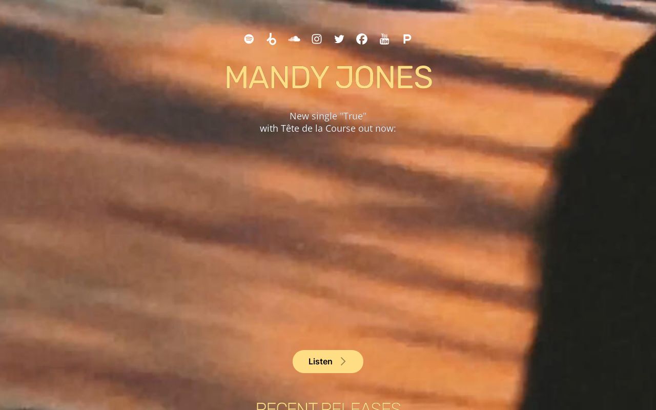 Mandy Jones | Singer, Songwriter, Musician
